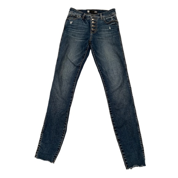 Kut from the Kloth | Jeans | Button Fly High Rise Skinny Jeans | Poshmark